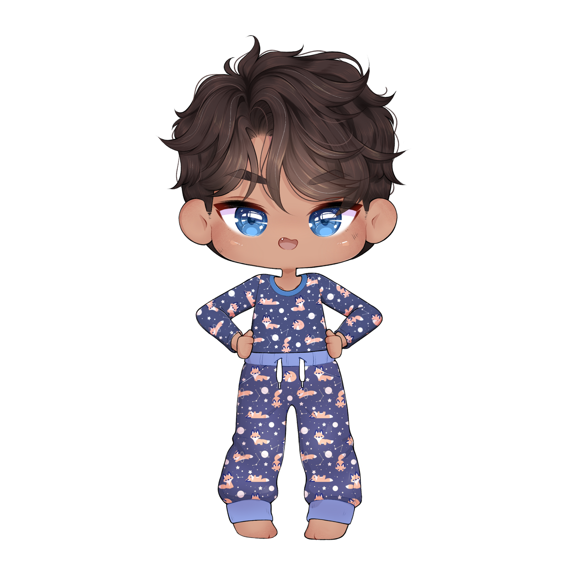 Cosmic Fox Bottoms – Onesies Downunder