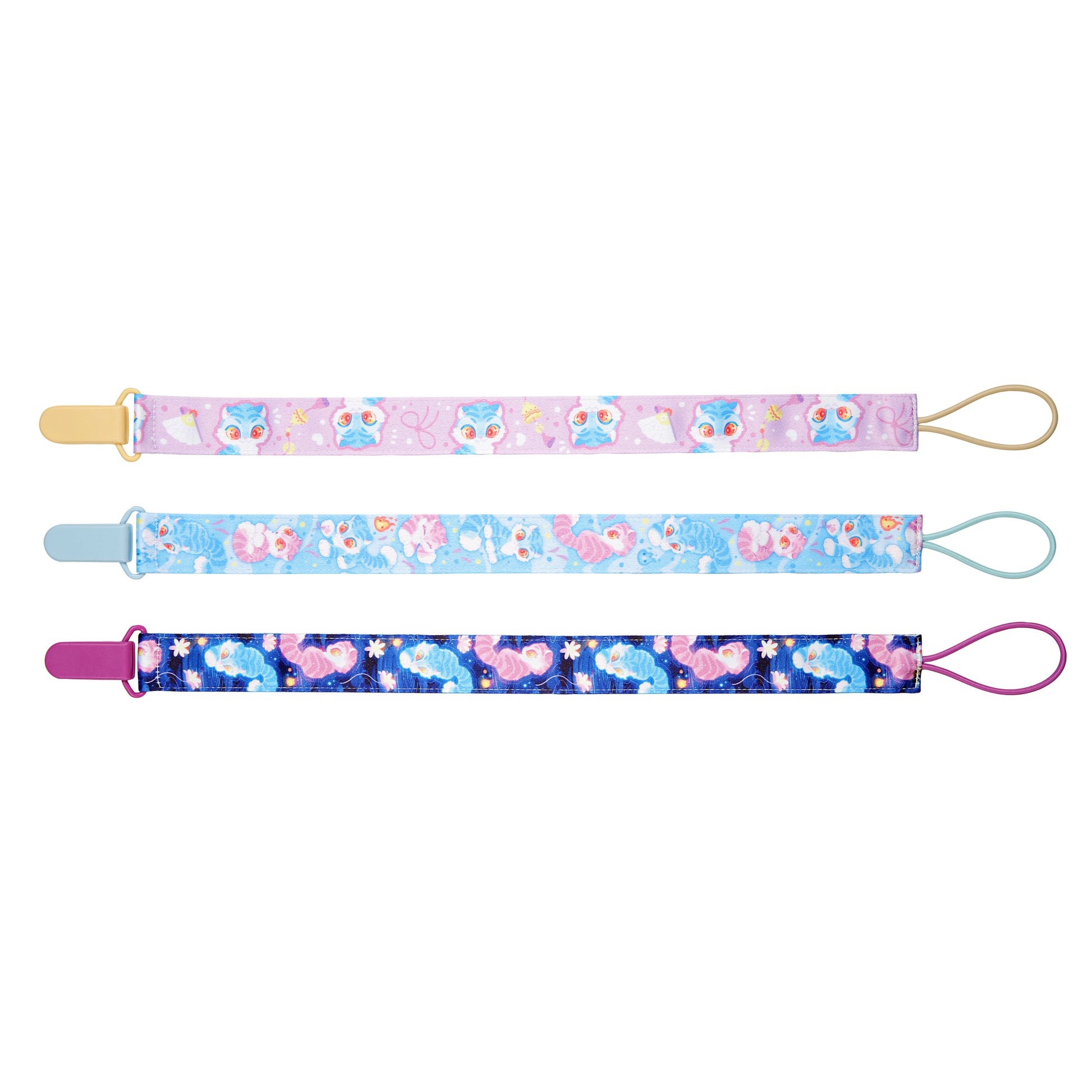 Spirit Tigers Pacifier Clip Set – Onesies Downunder